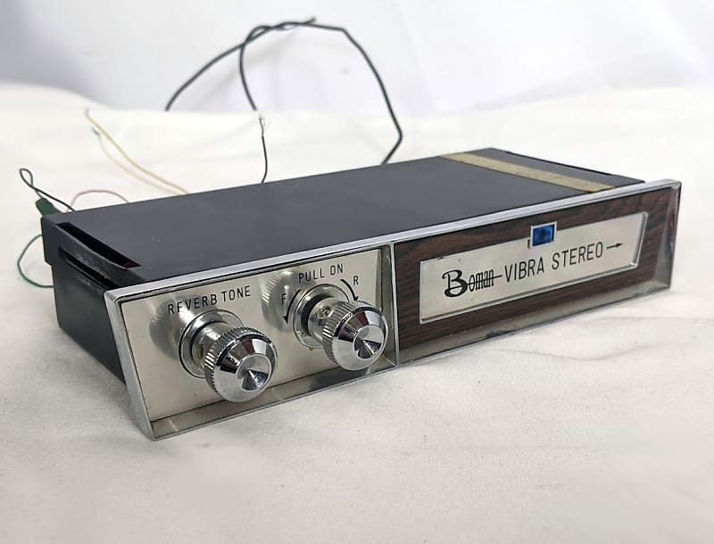 1960s Boman Vibra Stereo Car Automobile Radio Reverb 12 Volts | Reverb