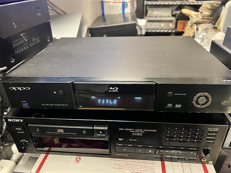 OPPO BDP-83 SACD Blu-ray Disc Player - No Remote- Tested | Reverb