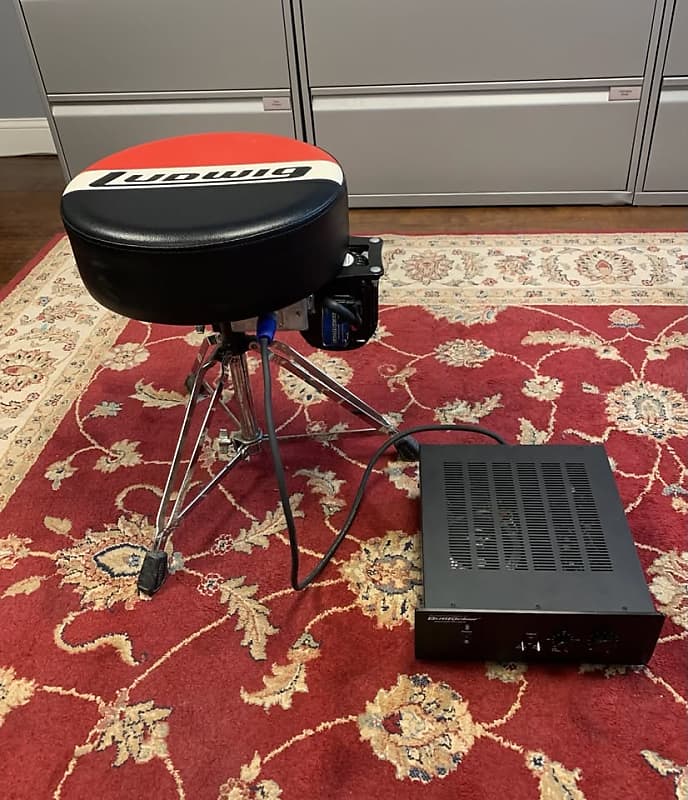 Buttkicker Ludwig Drum Throne w/BKA1000-4A & LFE tactile | Reverb