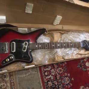 Commodore N179 1960s Red Burst | Reverb