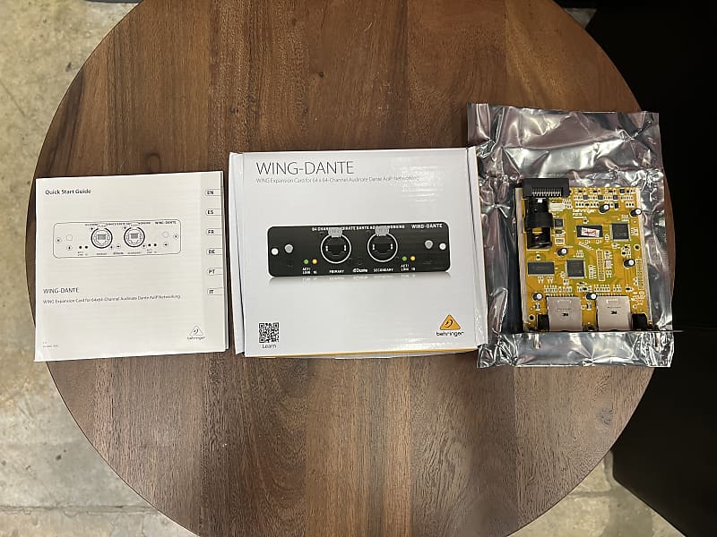 Behringer WING-DANTE | Reverb