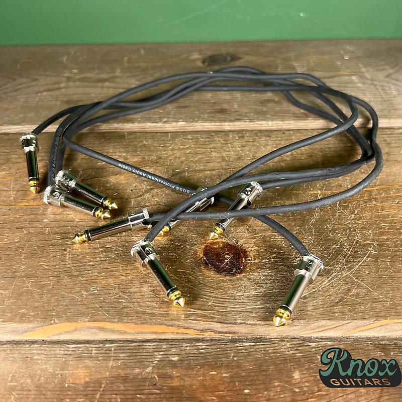 Boss BCK Patch Cables Black | Reverb