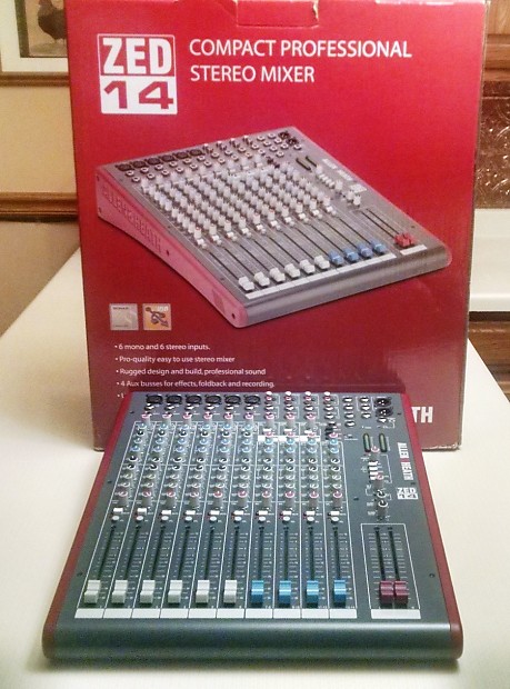 Allen & Heath Zed 14 in Perfectly Used Condition | Reverb