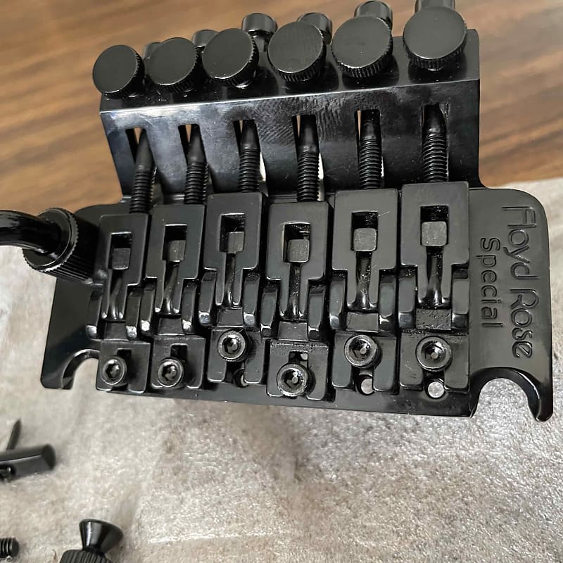 Floyd Rose Special Bridge Black Bridge Tremolo system Kit | Reverb