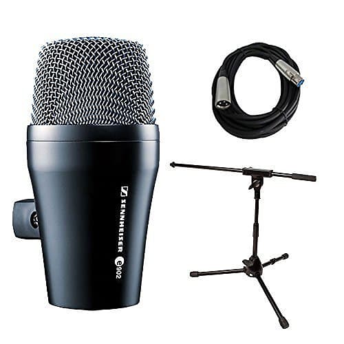 Sennheiser E902 Kick Drum Bass Dynamic Microphone with Stand | Reverb