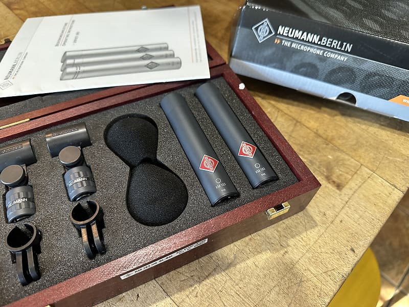 Neumann KM183 Omnidirectional Microphones Matched Pair - | Reverb