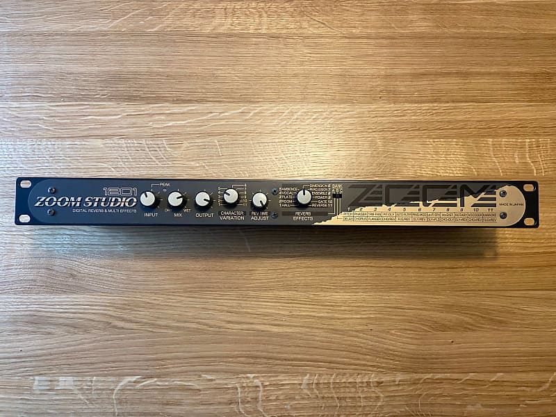 ZOOM Zoom Studio 1201 multieffector includes lo-fi Vocoder | Reverb