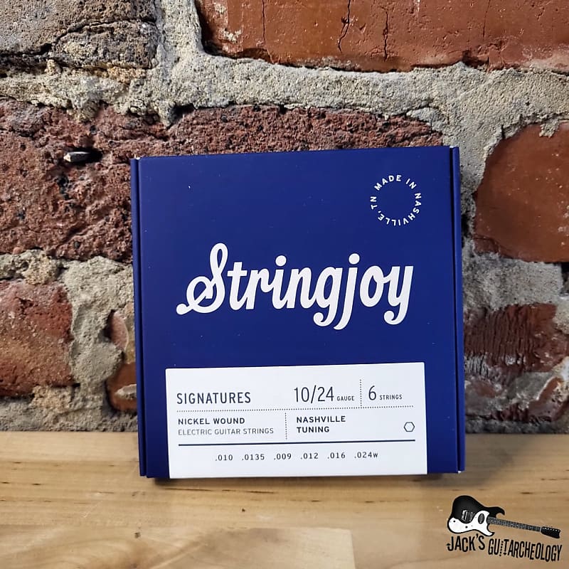 Stringjoy Signatures | (10-24) Nashville Tuning Nickel Wound | Reverb
