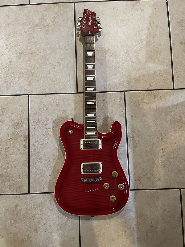 Brazen Dynasty Electric Guitar 2010 - Red Humbucker | Reverb