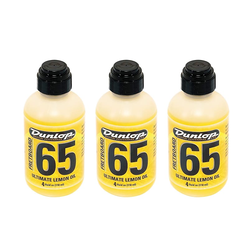 Dunlop 6554 Formula 65 Lemon Oil 3 Pack Bundle | Reverb
