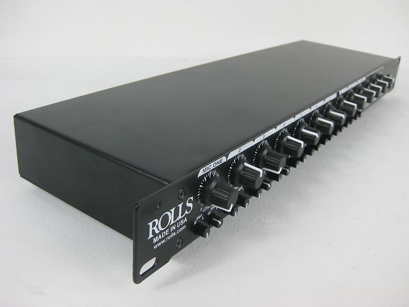 Rolls RM219 Stereo Line Mixer RM-219 Rack-mount Mixer | Reverb