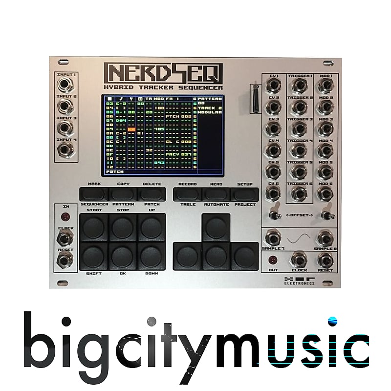 XOR Electronics NerdSeq Nerd Seq (Grey / Silver) Tracker | Reverb