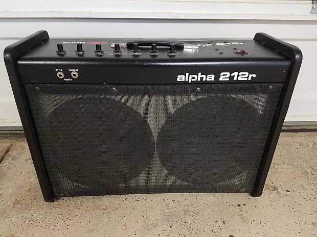 Sunn Alpha 212r Guitar Amp Amplifier 2x12 DOOM Stoner Fuzz | Reverb