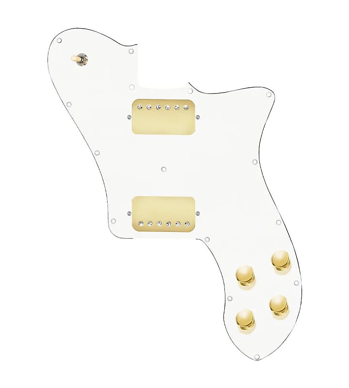 920D Custom '72 Deluxe Tele Loaded Pickguard with (Hot) Rough | Reverb