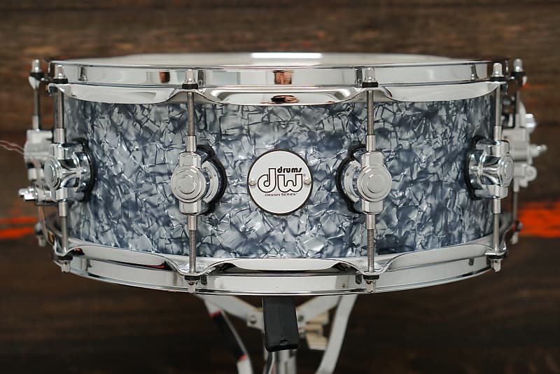 DW 5.5x14" Design Series Snare Drum - Midnight Blue Pearl | Reverb