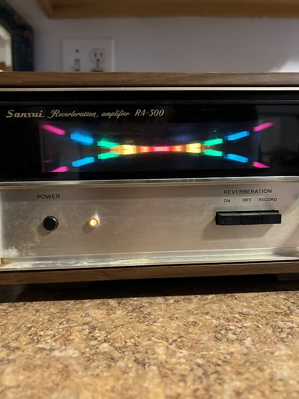 Sansui RA 500 Reverberation Amplifier Vintage Retro Sounds | Reverb
