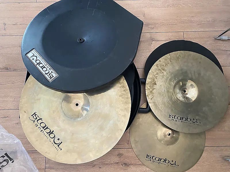 Istanbul Agop Xist Brilliant Cymbal Set 14” hi-hats , 16 | Reverb