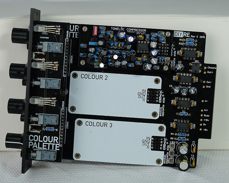 DIYRE Colour Palette 500-Series MkII with Leveloc | Reverb