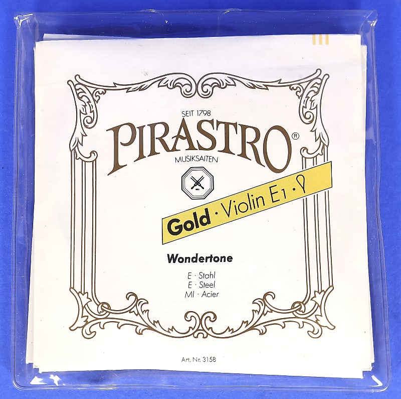 Pirastro Gold Violin Strings 4/4 Full Set *NEW* | Reverb