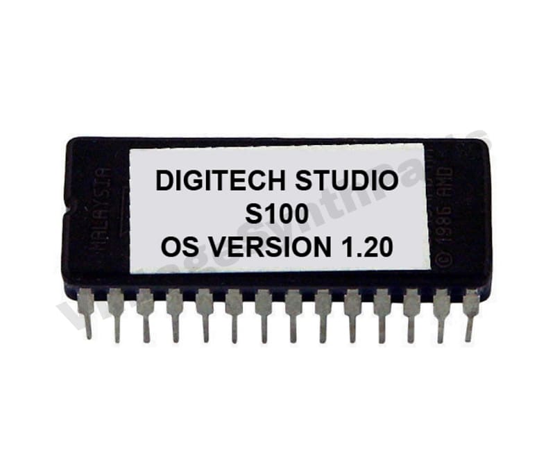 DIGITECH S-100 S100 firmware version 1.20 upgrade chip eprom | Reverb