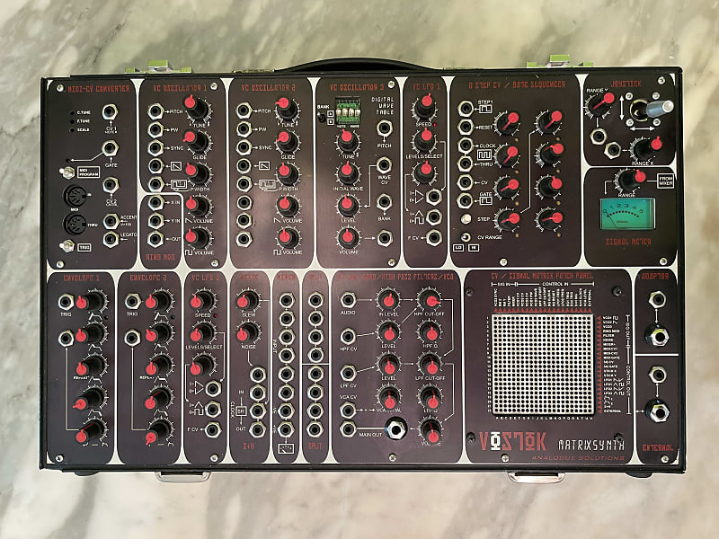 Analogue Solutions Vostok Matrixsynth MK1 (EMS Synthi VCS3) | Reverb