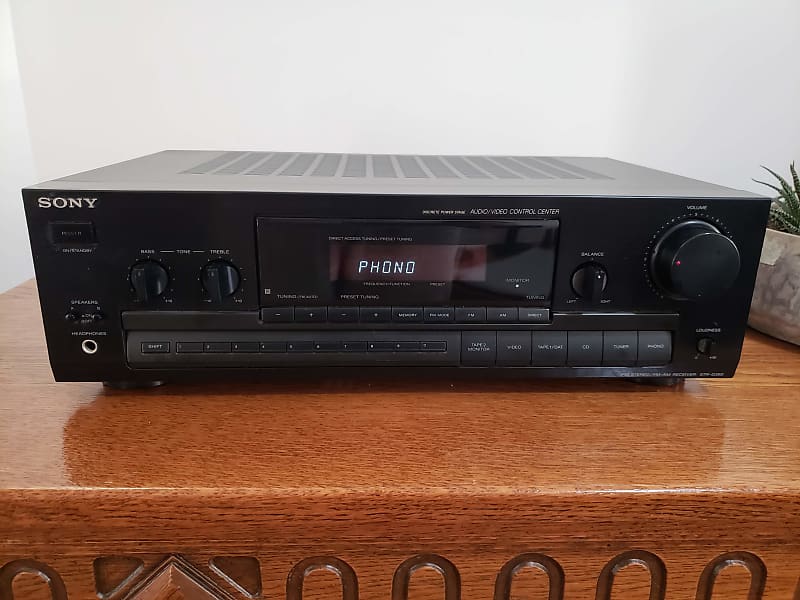 Sony STR-D390 1992 Black | Reverb