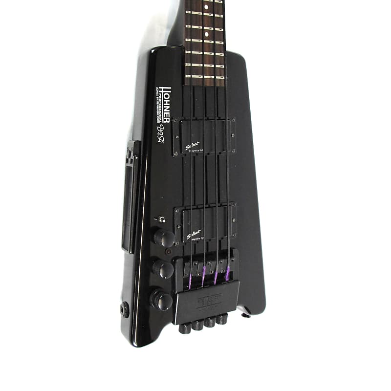 Hohner B2A Left-Handed Headless Bass Guitar W/ Gig Bag 1980s | Reverb