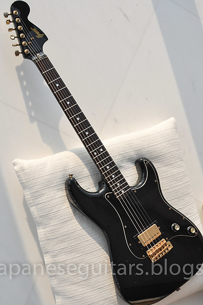 RARE Greco Strat 1982 Black | Reverb
