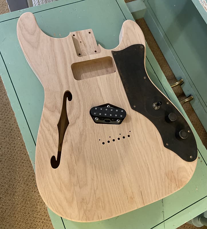 Rosser Thinline Strat body | Reverb