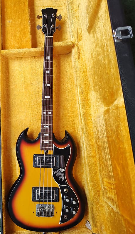 Teisco SG Bass (Kay K2B)Short Scale MIJ 1960's - | Reverb Australia