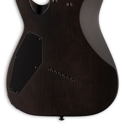 ESP LTD M-1007 MS Multi-Scale See Thru Black Satin (B Stock) | Reverb