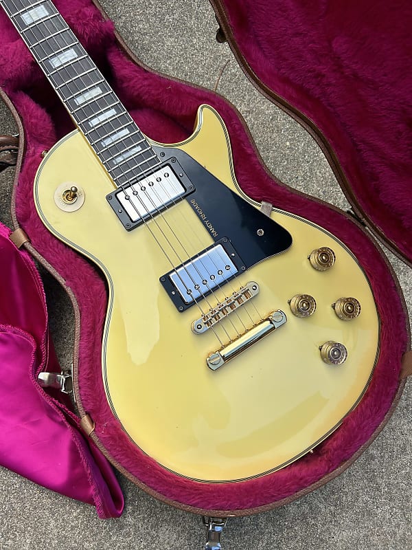 Greco RR-55 Randy Rhoads 1986 - Les Paul Custom Cream with | Reverb