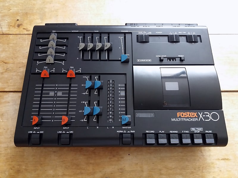 Fostex X-30 Four Track Analog Cassette Recorder | Reverb UK