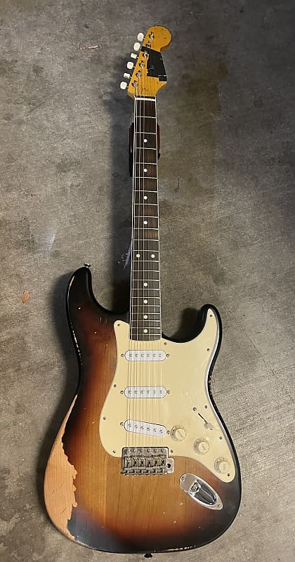 Relic Nitro Strat Partscaster | Reverb