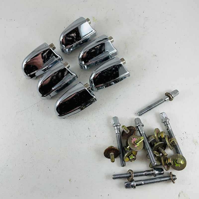 6 x Yamaha DP Tom-Tom Dum Lugs | 38mm Spacing | Drum Kit | Reverb