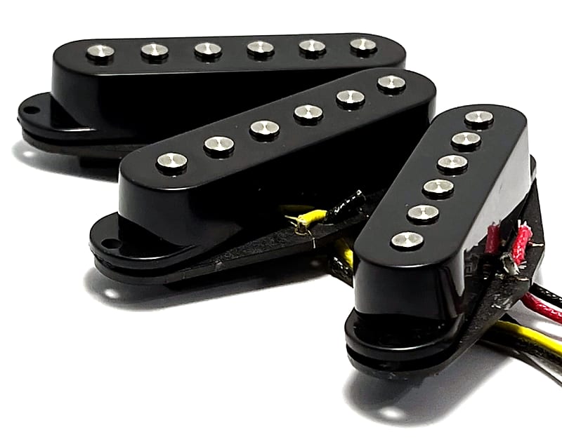 Dragonfire Mod Noiseless Strat Pickup SSS Set, Deluxe Noise | Reverb