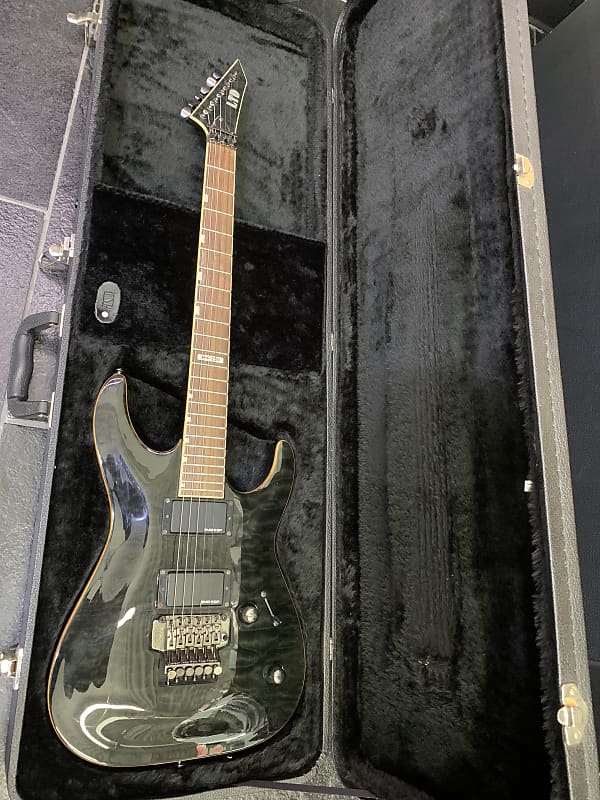 ESP LTD MH-250 Electric Guitar Solid Body w/Hard Case | Reverb