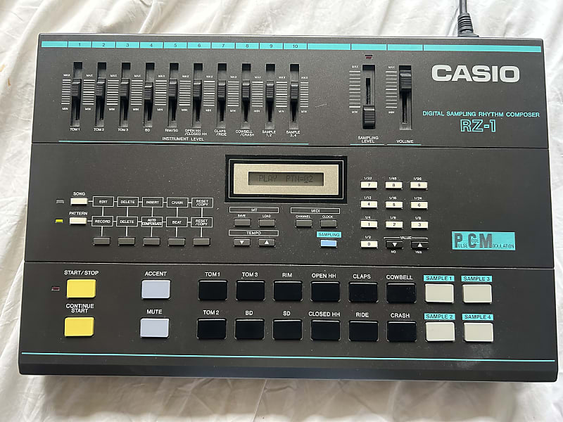 Casio RZ1 Late 80’s - Grey | Reverb
