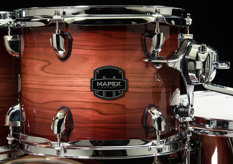 Mapex Armory Series 8x7 Tom - Redwood Burst | Reverb