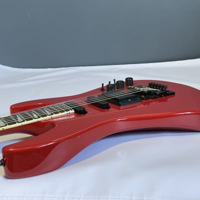 1986-87 Charvel Jackson Model 6 Neck Thru Ferrari Red 6 | Reverb