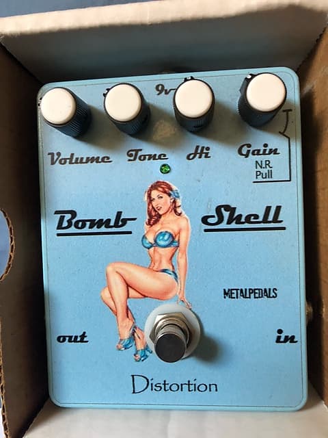 Metal Pedals Bombshell- Great Condition - Marshall style OD | Reverb