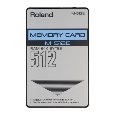 Hypersynth Hcard-750 MkII Preset Memory Cartridge for Roland | Reverb