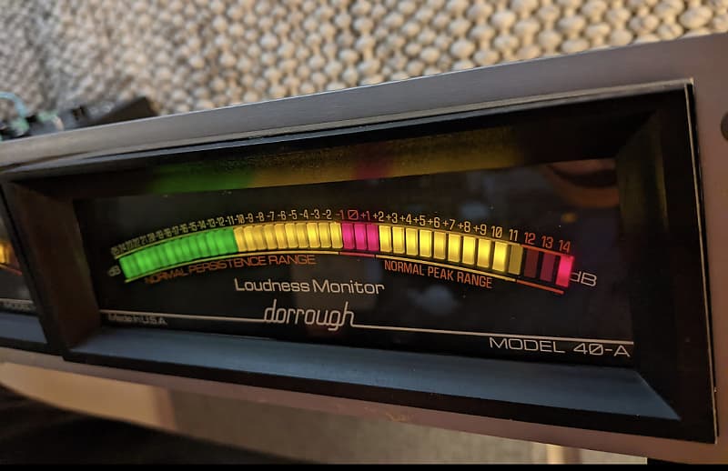 Dorrough 40-A Loudness Monitor Racked Pair | Reverb