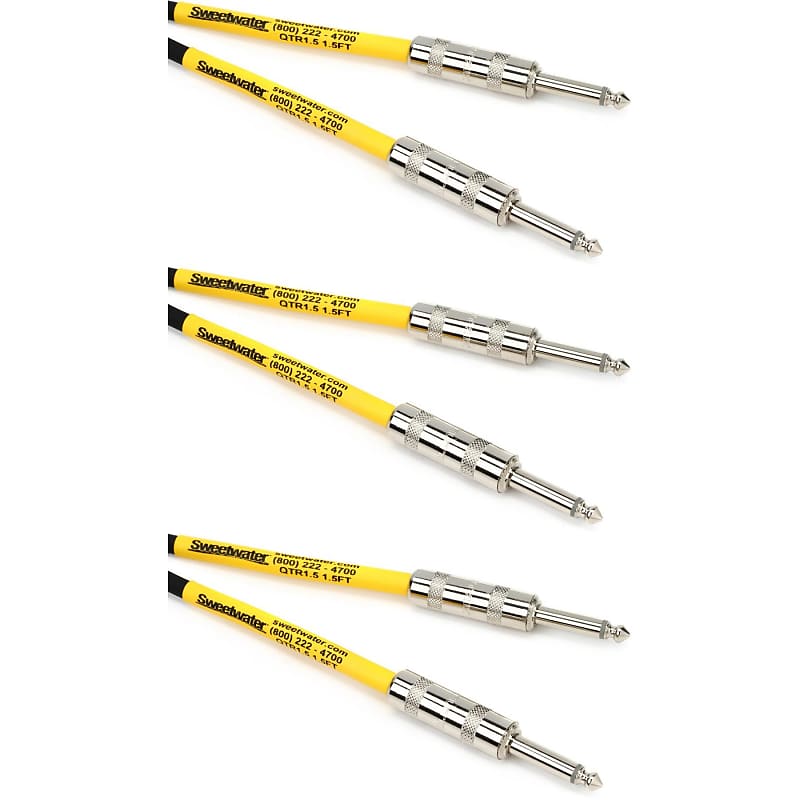 Pro Co EG-1.5 Excellines Straight to Straight Patch Cable | Reverb