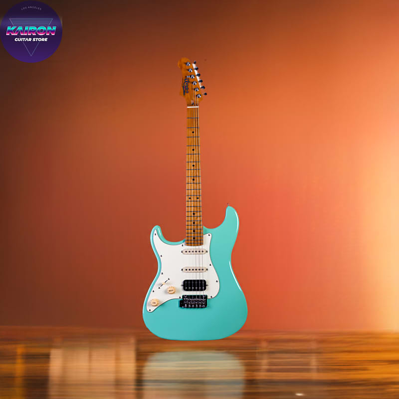 Jet Guitars JS-400 JS400 SFG LH, HSS Ceramic pickups, solid | Reverb