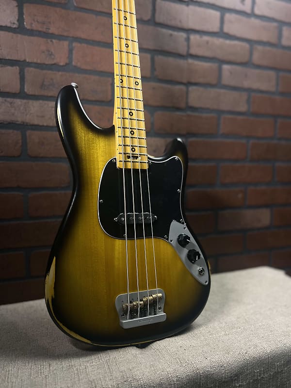 Woodcraft Ampmaster 4 String Short Scale 30" Electric Bass | Reverb