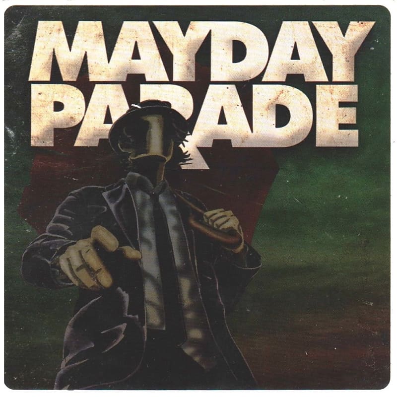 MAYDAY PARADE Ltd Ed New RARE Sticker! Pop Punk Emo | Reverb