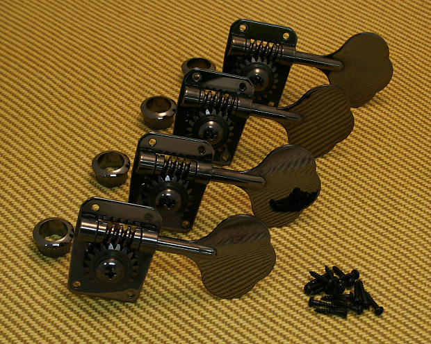 Gotoh Fender 4 Inline Mustang GB1 GOTOH GB-1 Black Bass | Reverb