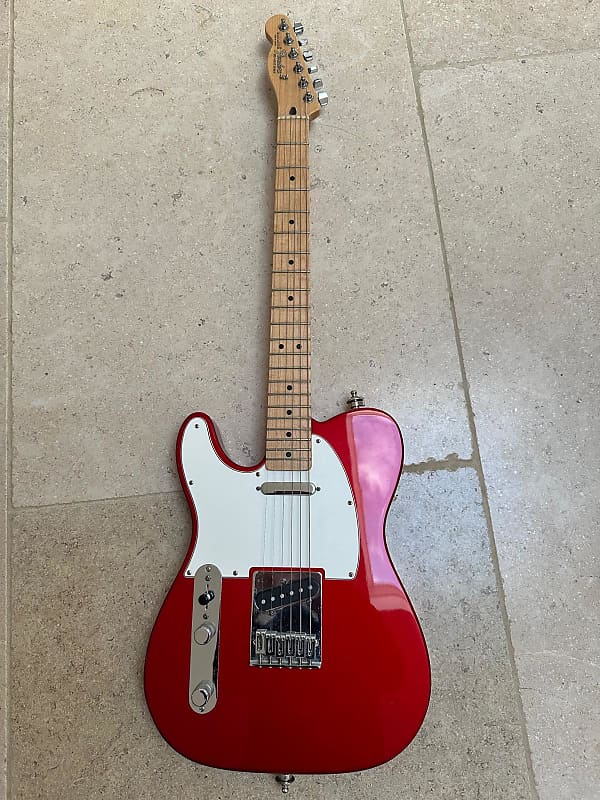 Left Handed Fender Telecaster 2010s - Red | Reverb UK