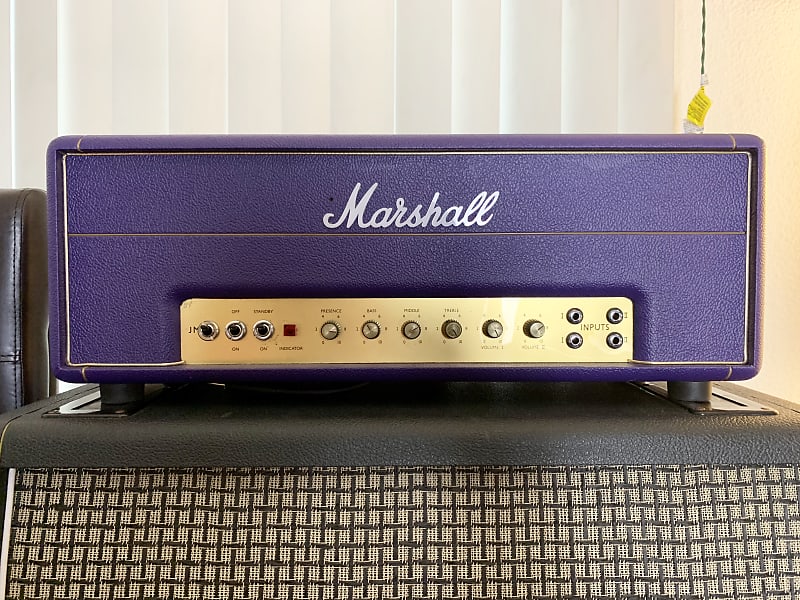 Marshall JMP MKII 50W Purple "Small Box" | Reverb